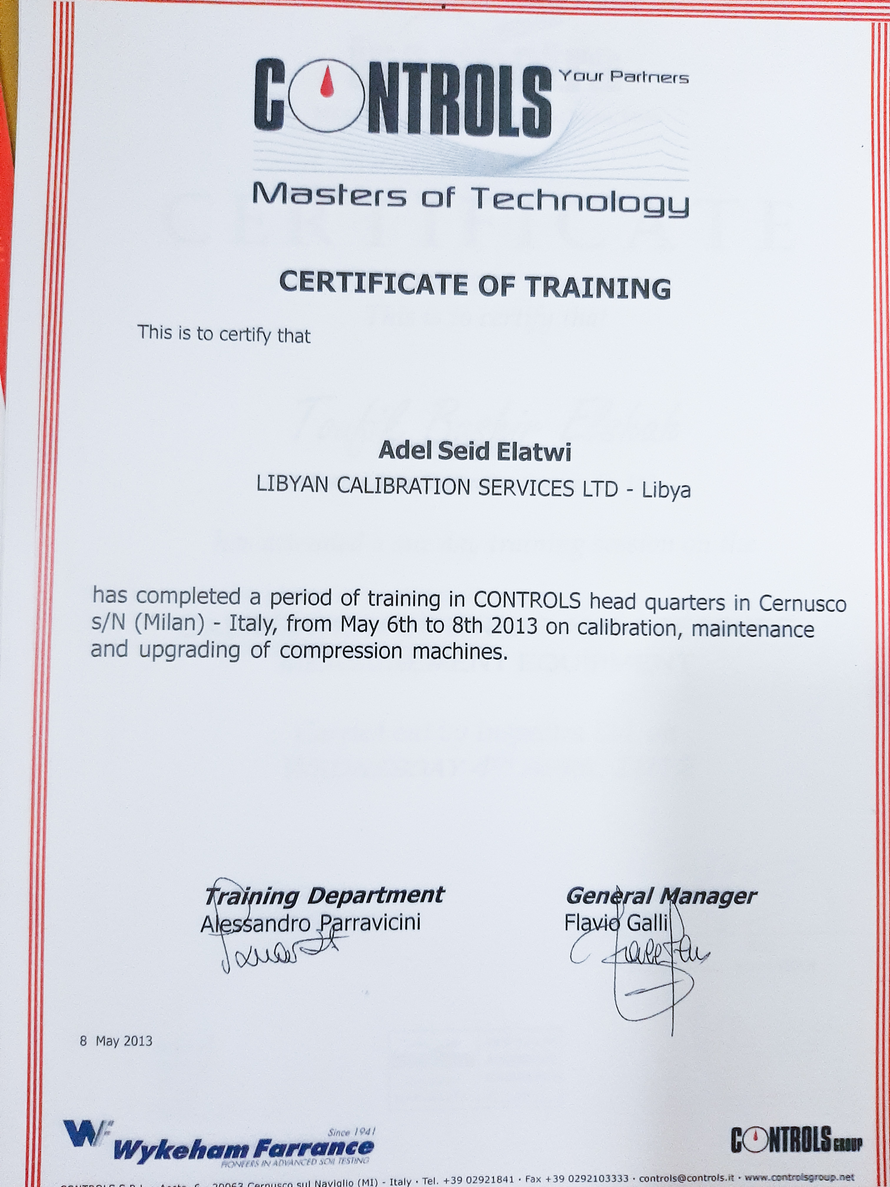 About Libyan Calibration Services